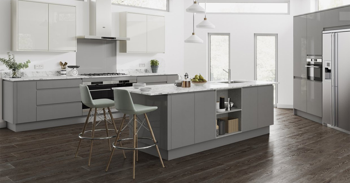 Handleless Kitchens, Linear and Milano from Symphony - LBS Kitchens ...